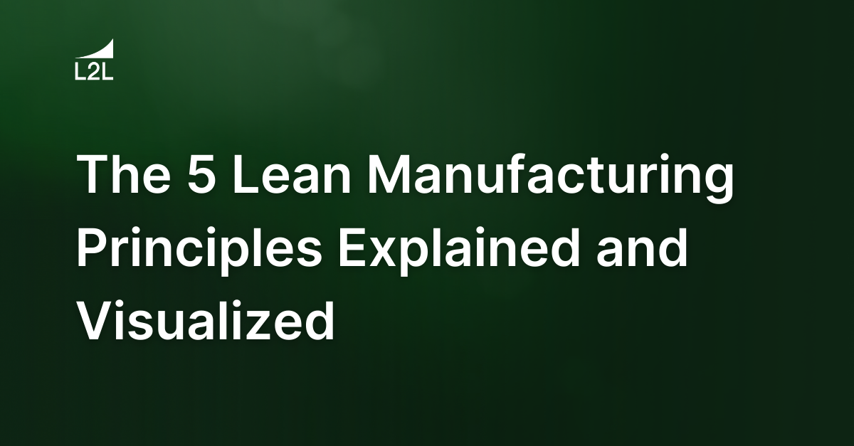 The 5 Lean Manufacturing Principles Explained
